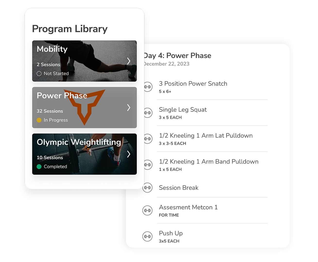Workout Programming: Customizable Training Plans